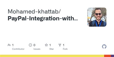 GitHub Mohamed Khattab PayPal Integration With Node Js And React