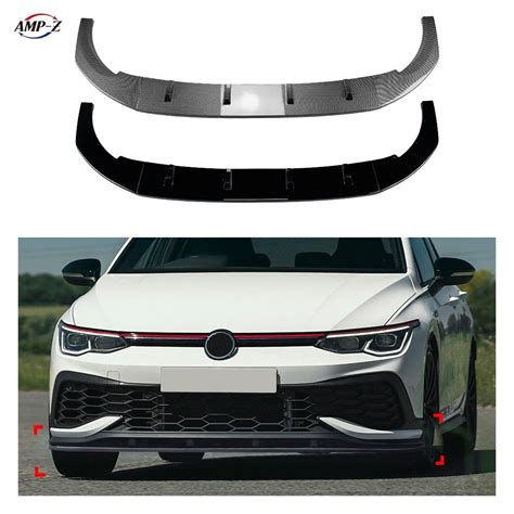 Golf Mk8 Front Bumper Lip For Vw Golf Mk8 Gti Cs For Golf Mk8 R Car Body Kit Car Accessories