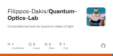 Github Filippos Dakisquantum Optics Lab Computational Tools For