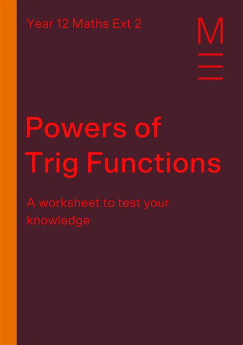Part 7 Powers Of Trigonometric Functions