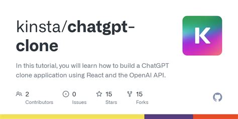 GitHub - kinsta/chatgpt-clone: In this tutorial, you will learn how to build a ChatGPT clone ...