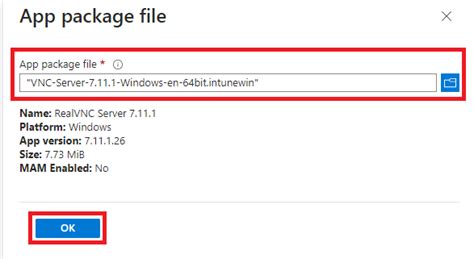 Deploying RealVNC Server For Windows Using Microsoft Intune RealVNC Help Center