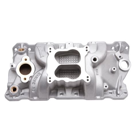 Edelbrock 2506 Pre-Vortec 4BBL, (5.0L, 5.7L, 6.2L) SBC Marine Intake ...