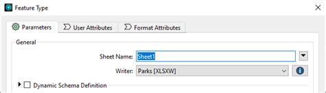 Editing Writer Feature Types