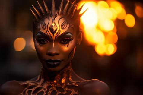 Premium Photo Ebonized Festive Glow