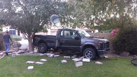 Truck Through Block Wall Album On Imgur