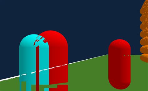 Ios Scenekit Geometries Look Like A Glitchy Disaster Stack Overflow