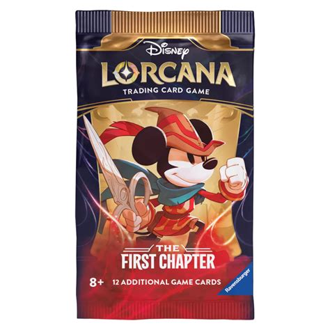 Ps4 Giochi Disney Lorcana The First Chapter Box Da 24 Buste English