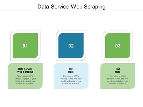 data service web scraping ppt powerpoint presentation model maker cpb