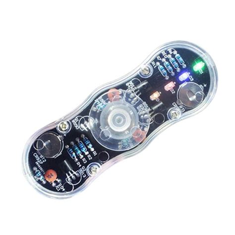 Led Fingertip Gyro Diy Electronic Kit Smd Soldering Rotating Gyroscope