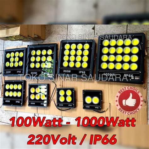 Jual Lampu Sorot Led W Watt Murah Led Sorot Cob Watt Jakarta