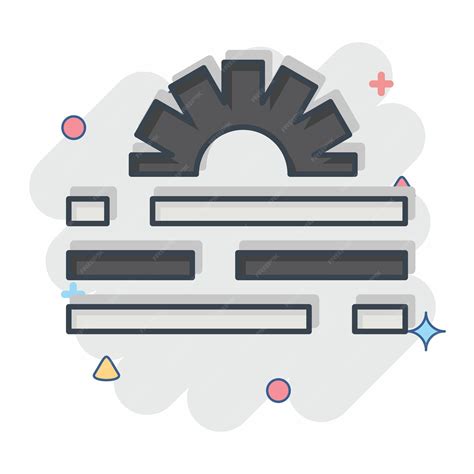 Premium Vector Icon Modification Related To Creative Concept Symbol Comic Stylesimple Illustration