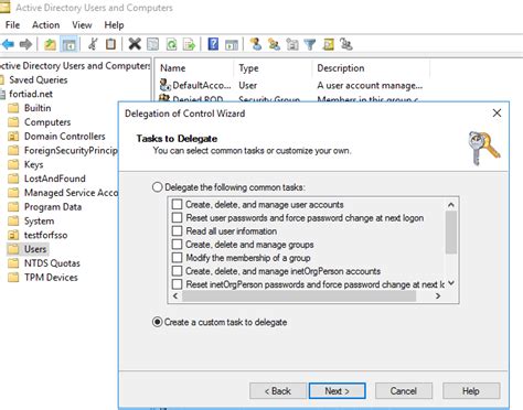 Technical Tip How To Bind Ldap Server With Least Fortinet Community