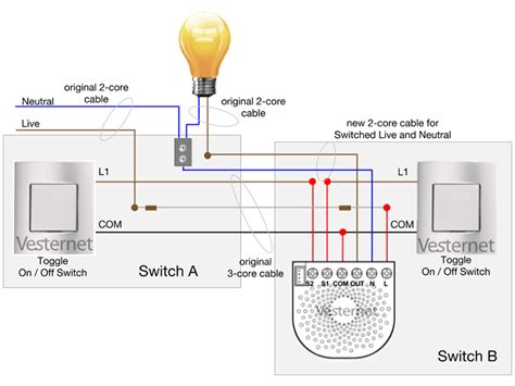 Neutral Wire Light Switch