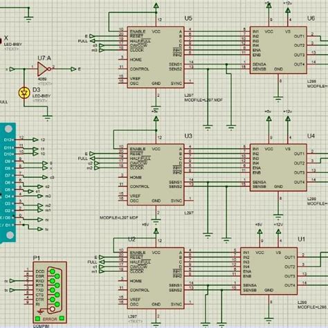 Proteus Model Of The Proposed System Iv Download Scientific Diagram
