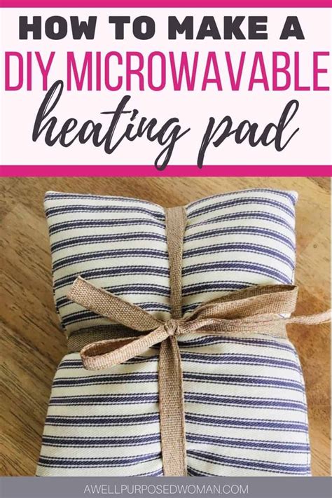Learn How To Make A Diy Microwavable Heating Pad With This Step By Step