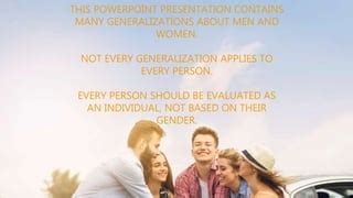 Gender Differences Comprehensive PowerPoint Presentation 170 Slides With 3 Diagrams Charts
