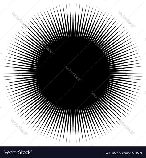 dynamic lines pattern comic spreading from vector image