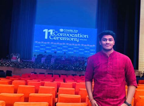 Shreyas Joshi On Linkedin 11th Convocation Ceremony Graphic Era Deemed