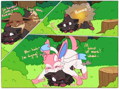 Rule 34 Blush Bodily Fluids Closed Eyes Dialogue Doggy Style Duo