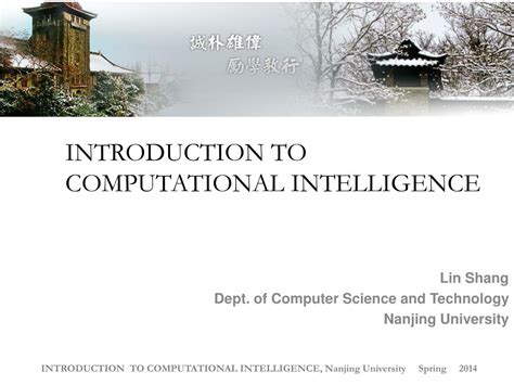Ppt Introduction To Computational Intelligence Powerpoint