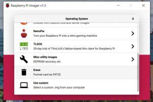 เขยน Image ลง SD card ดวย Raspberry Pi Imager PLAYELEK