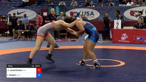 68 Kg Consolation Joye Levendusky Mckendree Bearcat Wrestling Club Vs