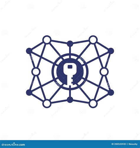 encryption cryptography vector linear icon 124248270