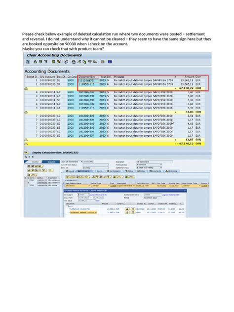 Clearingtransactionissuesettlementreversal Pdf