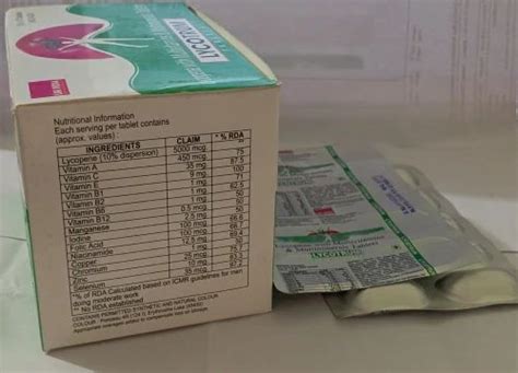 Lycotrum Tab Lycopene With Multivitamin And Multiminerals Tablets