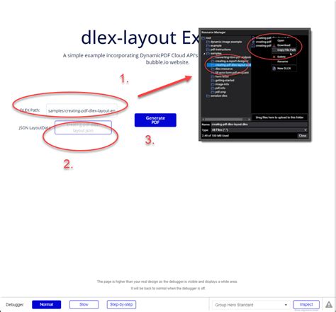 Using Dlex Layout In A Bubble App Dynamicpdf Api Using Dlex Layout In A Bubble App Dynamicpdf Api