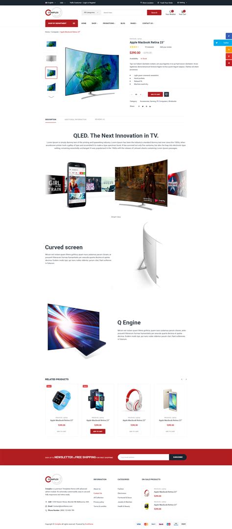 complex multi purpose responsive magento 2 adobe commerce theme by
