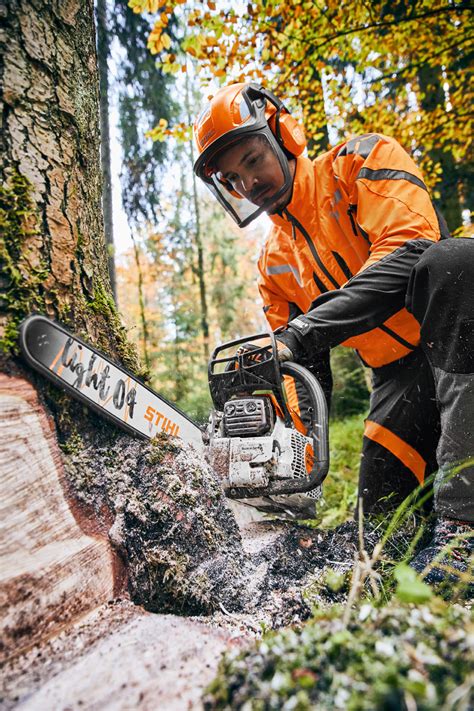 Sägeketten und Führungsschienen: Doppelte Durchsetzungskraft | STIHL