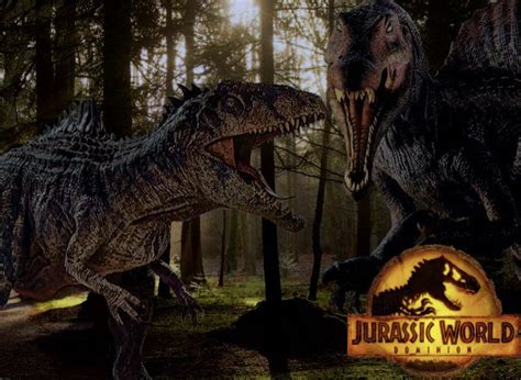 Spinosaurus Jp3 Vs Giganotosaurus Prologue Shorts Jurassicworld My