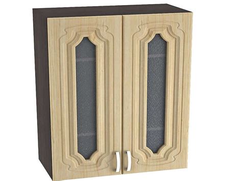 Шкаф 2 х дверный со стеклом №130 Настя ШВС 609Н — купить за 0 00 руб в Москве по цене