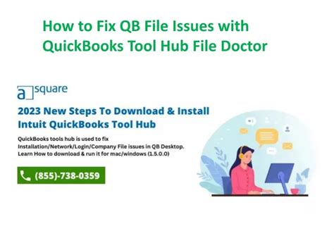 Ppt How To Fix Qb File Issues With Quickbooks Tool Hub File Doctor