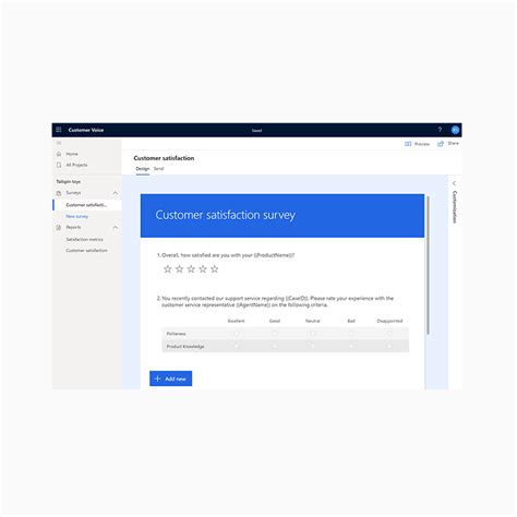 Alex J Woo › Dynamics 365 Customer Voice