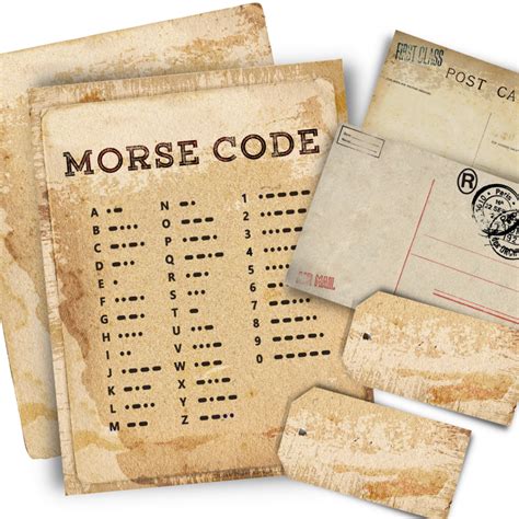 Morse Code Kit Lock Paper Escape