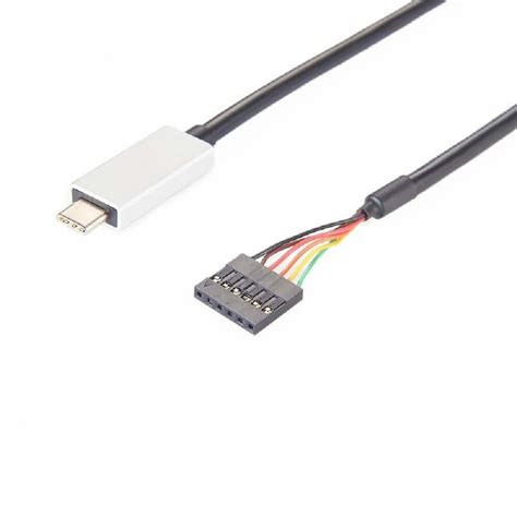 Ftdi To USB C Cable 5V Vcc 3 3V I O Cable Lenght 1M