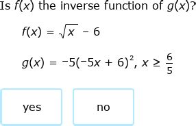 IXL Identify Inverse Functions Precalculus Practice Worksheets Library IXL Identify Inverse Functions Precalculus Practice Worksheets Library
