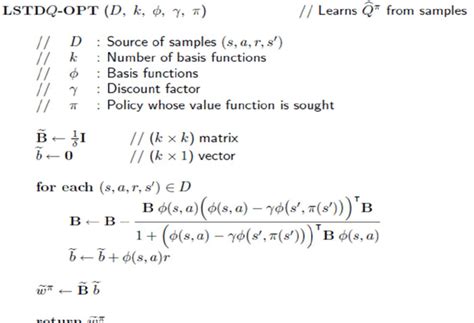 least square temporal difference algorithm[8] download scientific diagram