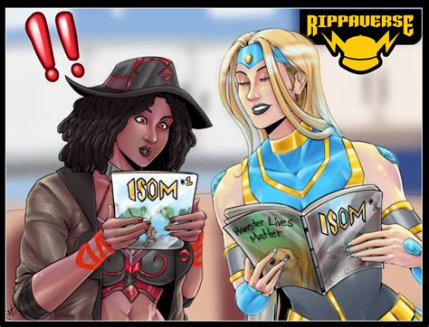 Rippaverse Sydnee And Yaira Sketch By Marcosjoel777 On Deviantart