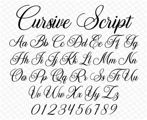 Cursive Font Invite Font Wedding Script Wedding Cursive Font