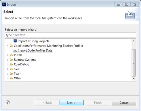 Code Profiler In ColdFusion Performance Monitoring Toolset