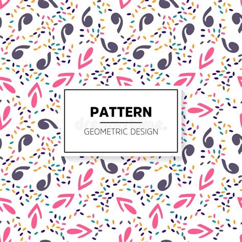 Monochrome Abstract Striped Texture Seamless Pattern For Background Stock Vector Illustration