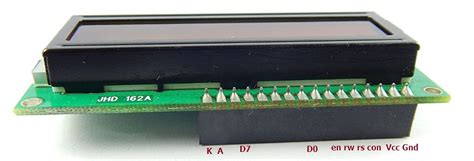 Lcd 16x2 With Female Header Saravana Electronics