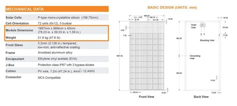 Ultimate Guide To Solar Panel Size And Weight Green Coast