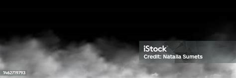 투명한 배경에 격리된 흰색 연기 질감 증기 특수 효과 현실적인 벡터 화재 연기 또는 안개 스톡 로열티 무료 벡터 삽화 안개에