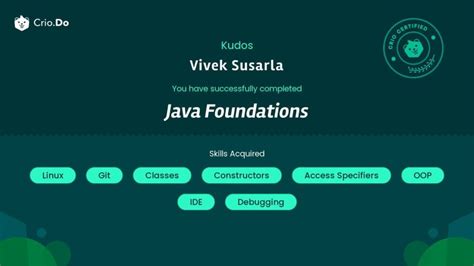 Vivek Susarla On Linkedin Learnbydoing Learnbydoing Criodo Softwaredevelopment Upskill