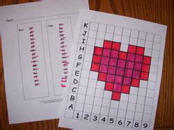 Grid Work Valentine Heart